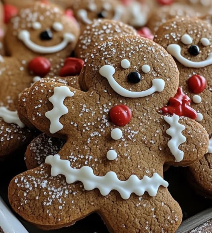 Soft & Chewy Gingerbread Men Cookies - Recipes & Tips