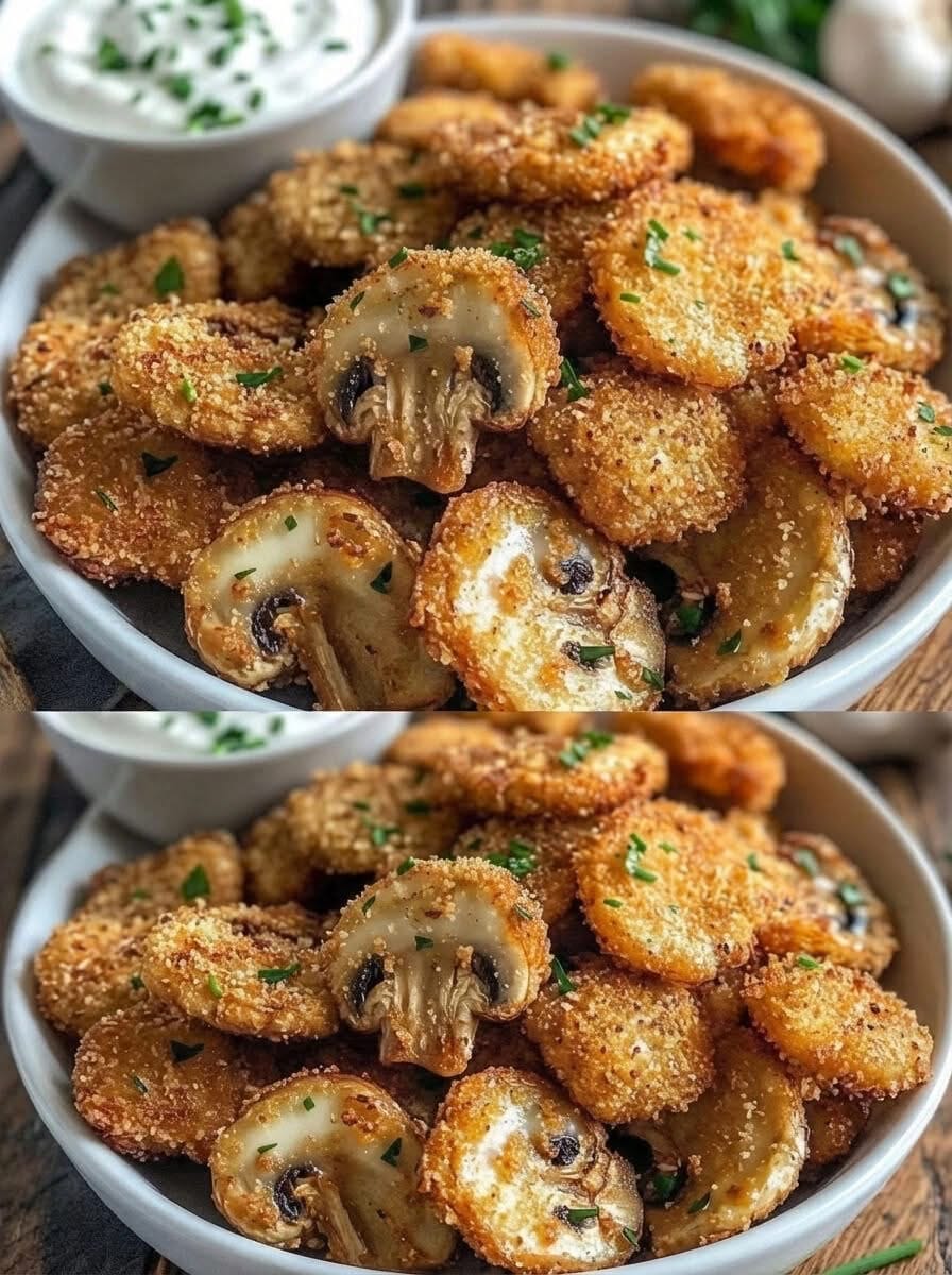 Crispy Garlic Mushroom Bites - Recipes & Tips