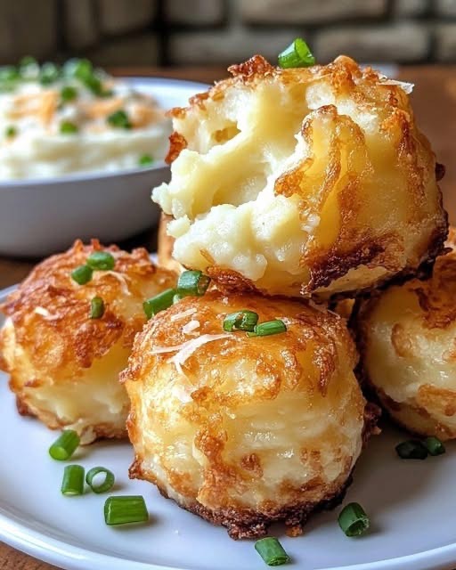 Cheesy Mashed Potato Puffs - Recipes & Tips